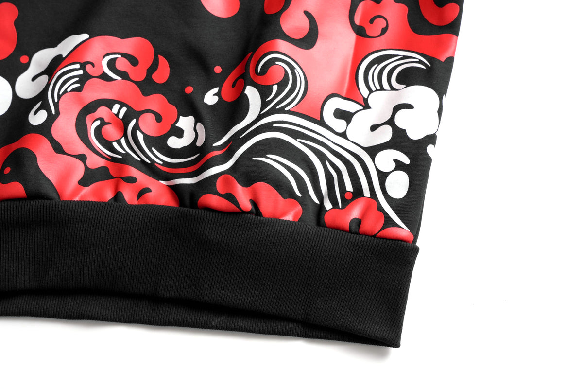 SW9060 Red Demon Embroidered Sweater – Niepce